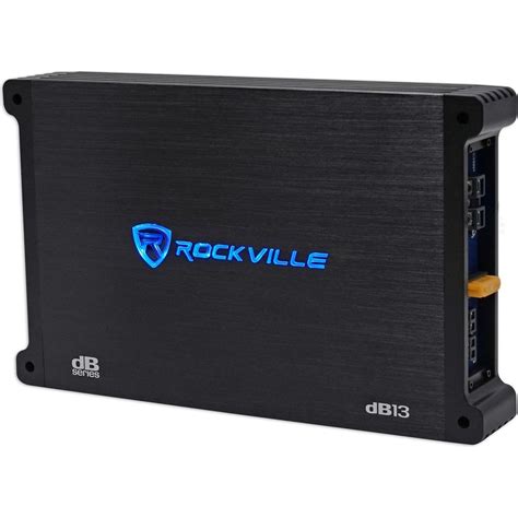 Rockville Db13 3000 Watt Peak750w Cea Rated Rms Mono 2 Ohm Amplifier