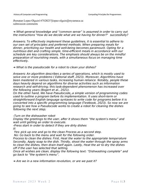 Cp4p History Activity Answers History Of Computers And Programming