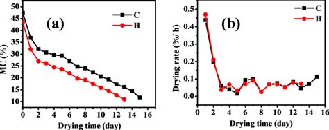 Drying Characteristics Of Control And Perforated Specimens A Drying