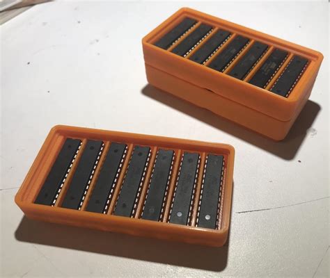 Gridfinity 1x2 Dip28 Chip Trays 3d Model By Nikolaipatricknp On Thangs