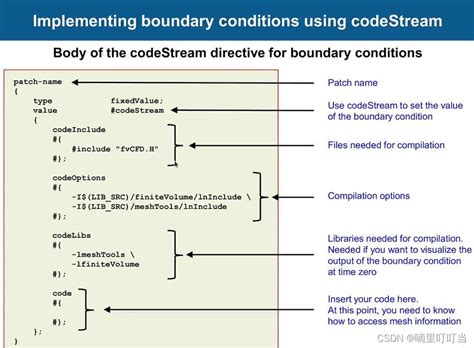 Openfoam自定义边界条件初始条件之codesreamopenfoam Codestream Csdn博客