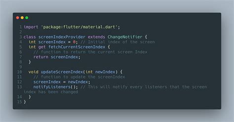 stateless bottomnavigationbar in flutter using provider state