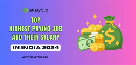 Top Highest Paying Salary Jobs In India 2024