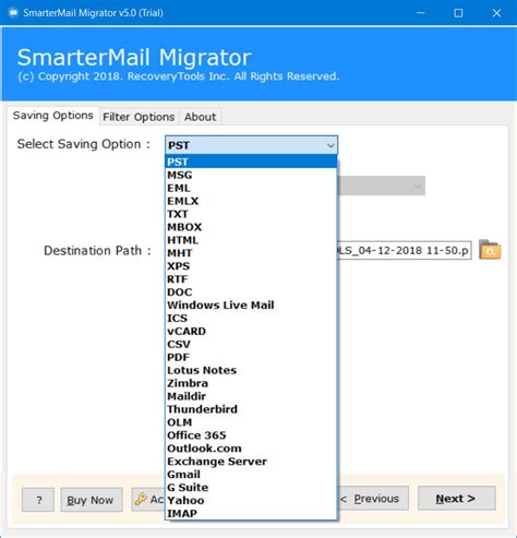 Smartermail Migration Tool To Convert Export Smartermail Server Mailboxes