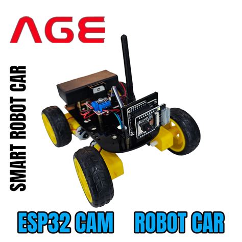 Smart Robot Car Esp32 Cam ควบคุมด้วยappผ่านมือถือ พร้อมประกอบและลงโปรแกรม Agebkk จำหน่ายและ