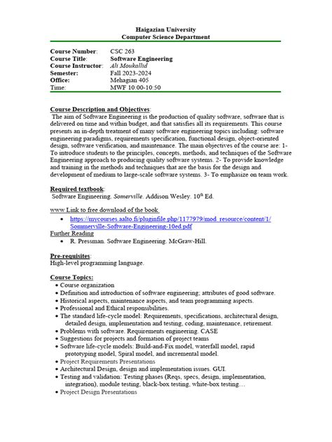 Csc 263 Pdf Use Case Design