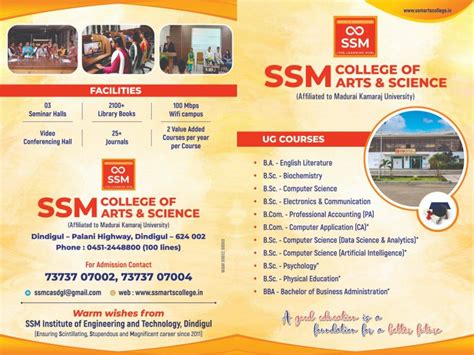 Ssm College Of Arts And Science C 68064 On Linkedin
