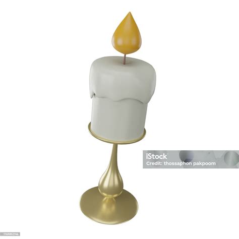파라핀 왁스로 만든 양초 부활절과 크리스마스 만화 일러스트 레이 션의 단일 아이콘은 투명 배경 Png 3d 렌더링에 고립되어 있습니다 0명에 대한 스톡 사진 및 기타 이미지