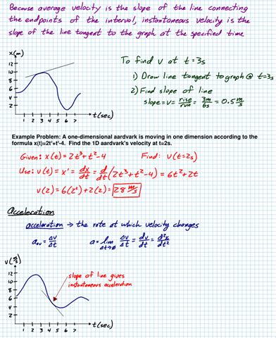 Intro To 1 D Kinematics AP Physics C