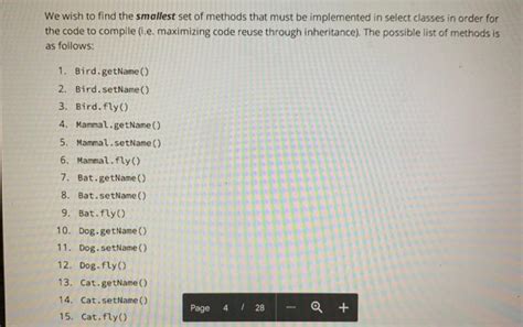 Solved Question Consider The Following Interfaces And Chegg