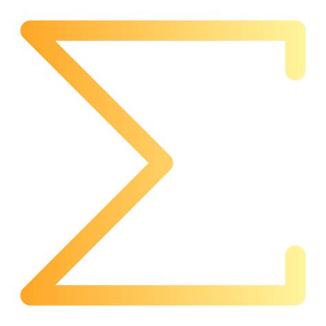 Sigma Generic Gradient Icon