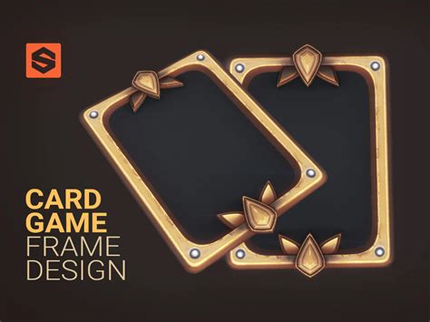 Substance Designer No Bitmaps Card Game Frame Design Gui Frame Design Card Games Frame