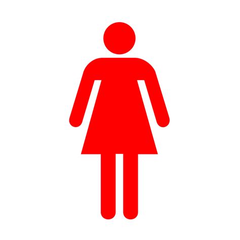 Restroom Sign Vector