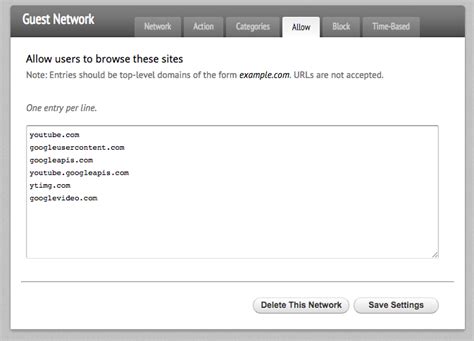 Enabling Youtube While Blocking Streaming Media Using Dns Rawstream
