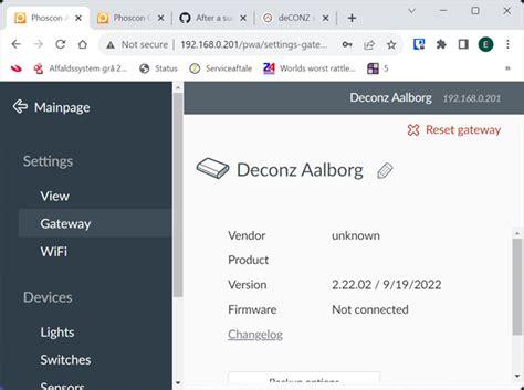 Deconz Switch Between Online And Offline After Updating To Openhab 4 01 Bindings Openhab