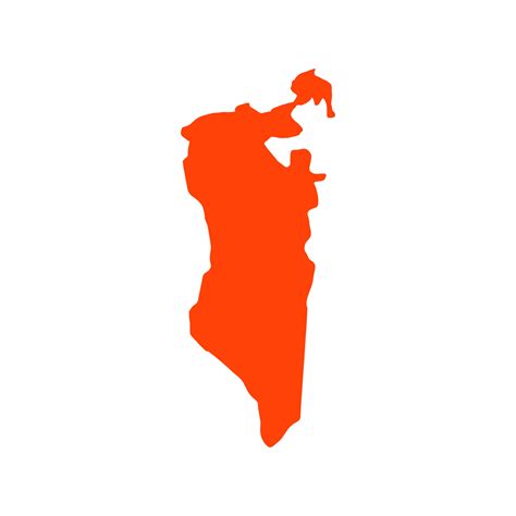 Bahrain Map Illustrated Vector Art At Vecteezy
