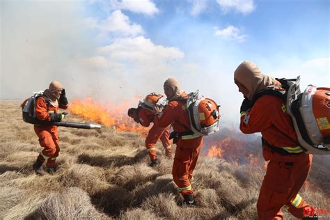 四川阿坝突发草原火灾 700余人奔赴火场一线扑救 消防员 火场 扑救 新浪新闻