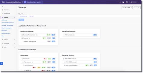 Observe UI Overview