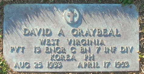 David A Graybeal 1933 1953 Find A Grave Memorial