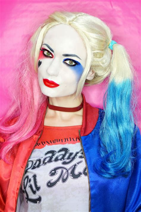 Harley Quinn Makeup Tutorial Step By Step Suicide Squad Makeup