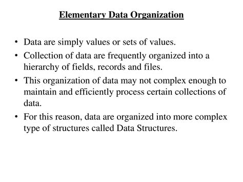 Ppt Introduction To Data Structures Course Data Structure Csi 221 Powerpoint Presentation