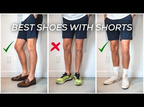 What Shoes And Socks To Wear With Shorts Shoes With Shorts Mens Shoes