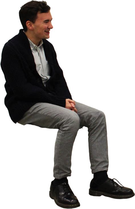 Download Sitting Man Png Image For Free