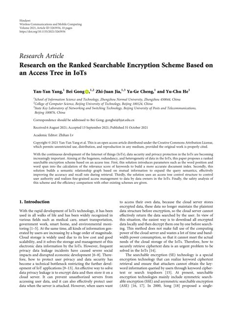 Pdf Research On The Ranked Searchable Encryption Scheme Based On An