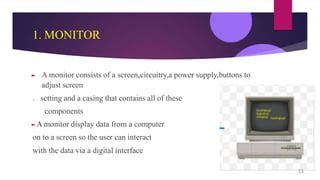 Input And Output Devices PPTX
