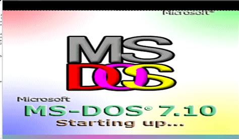 vmware虚拟机安装ms dos 7 10教程 msdos7 10 csdn博客