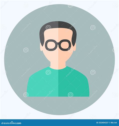 Icon Programmer Suitable For Programming Symbol Flat Style Simple Design Editable Design