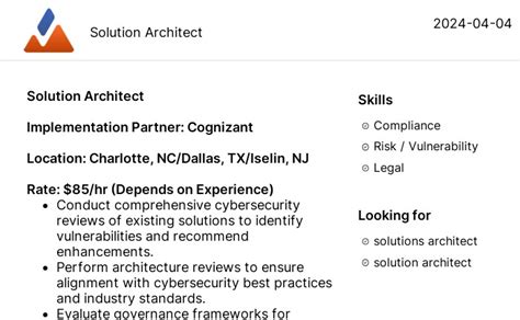 mahesh s on linkedin solution architect