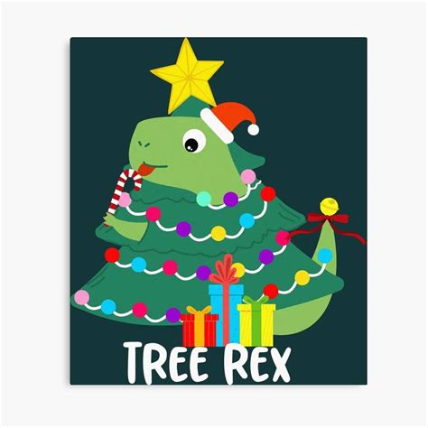 Christmas Funny Tree Rex Funny Christmas Tree Rex Christmas Gift Christmas Gift Idea Christmas