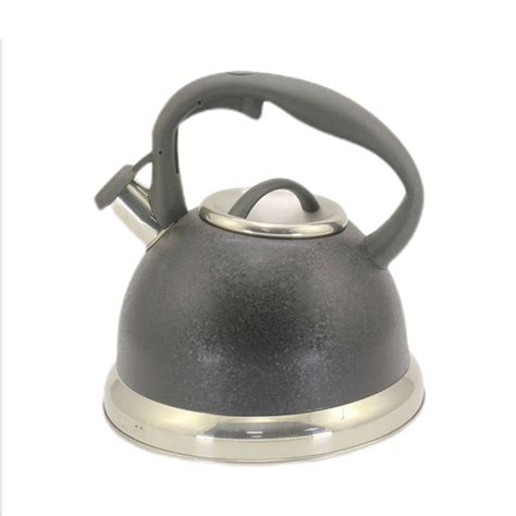 It Cp1045 판촉 선물용 블랙 유럽 스타일의 스테인리스 스틸 차 휘파람 주전자 I Top Industry Limited