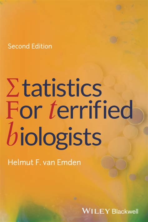 Statistics For Terrified Biologists 9781119563679 Medicine And Health Science Books