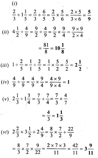 Selina Concise Mathematics Class 6 Icse Solutions Chapter 14 Fractions Artofit