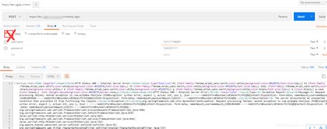 Postman Post请求失败 500 等等postman Post推送 报错500 服务器无法处理请求。 Csdn博客