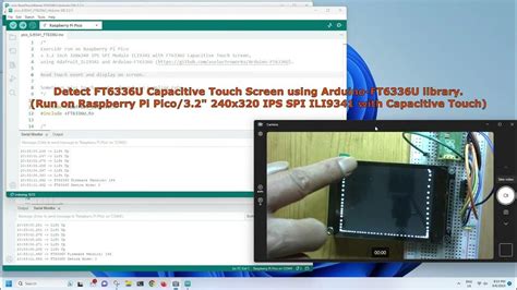 Detect Ft6336u Capacitive Touch Screen On Raspberry Pi Pico Using