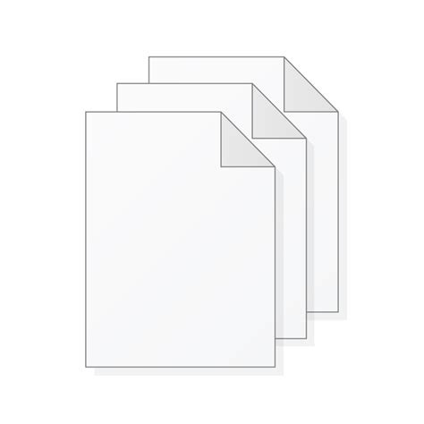 Premium Vector File Computer Document Icon Isolated On White Background Color Folder