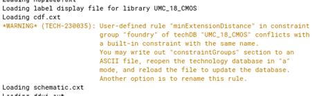 Techlib Warning Custom Ic Design Cadence Technology Forums