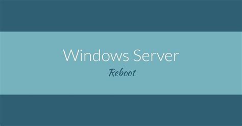 windows serverでwindows update後の再起動を予約した時間に行う方法 マッハデザインweb