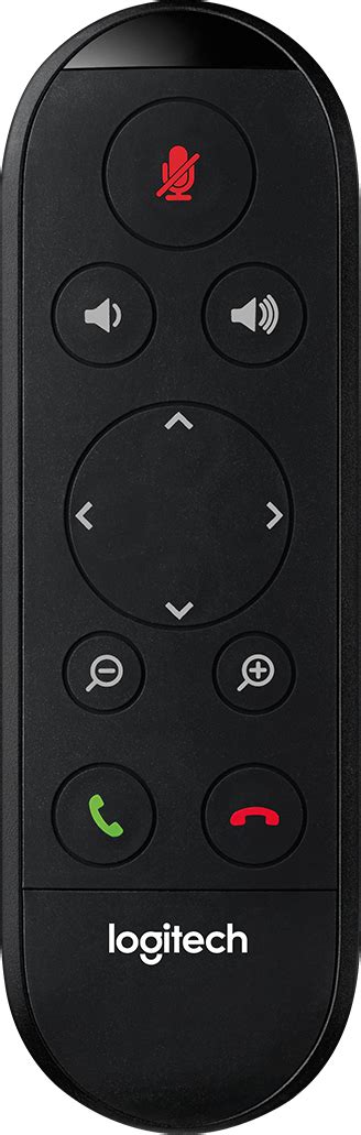 Logitech 993 001040 Logitech Conferencecam Connect Remote Control Ir Wireless Webcam Press