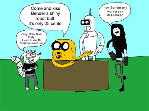 Kiss Bender Drakkens Shiny Robot Butt By Dunsu On Deviantart