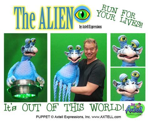 Alien Puppet Axtell Expressions