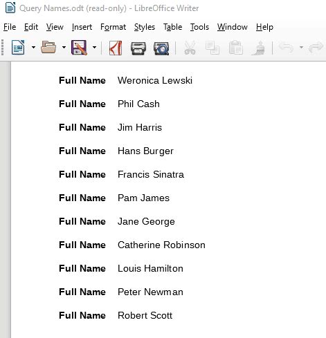 Advanced Databases Concatenate Fields In A Report