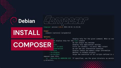 Debian Installing Composer Youtube