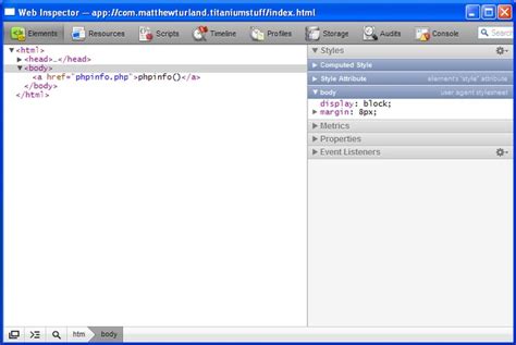 Creating Applications With Titanium And Php