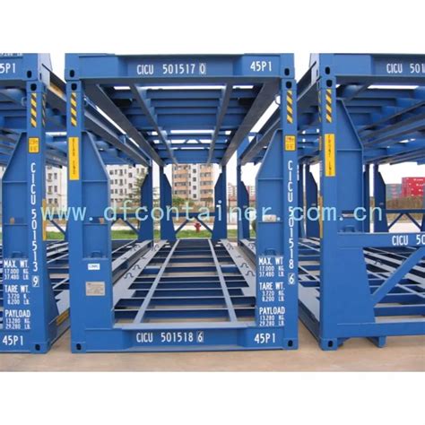 40feet Shipping Container Platform Flat Rack 67CBM Capacity