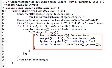 Sparse Dense By Foyo Using Javas Concurrent Hashmap With Lambda Expressions