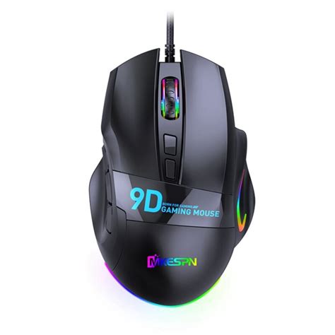 Rgb Gaming Mouse Macro Programming 12000 Dpi With Vicedeal